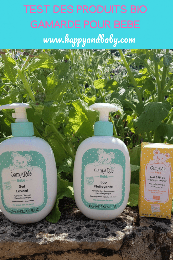 Mon avis sur les produits bio Gamarde bébé ! - Happy and Baby